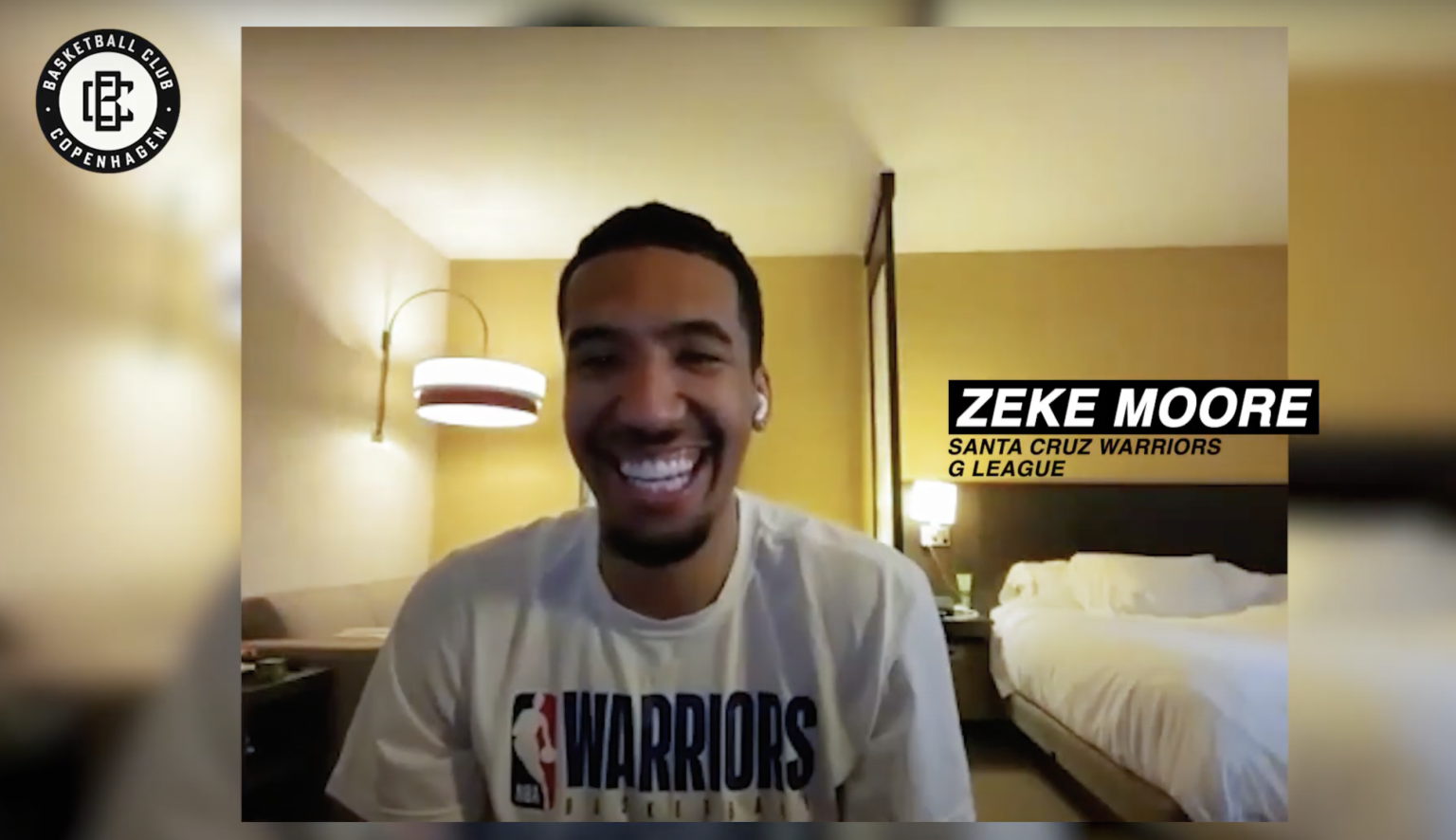 Interview: On the phone - Zeke Moore - Basketligaen
